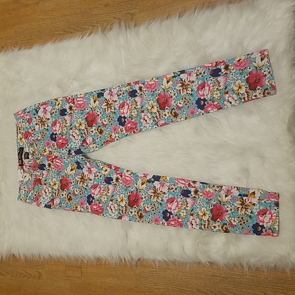 MASOI USA | Jeans | Masoi Usa Floral Skinny Pants | Poshmark